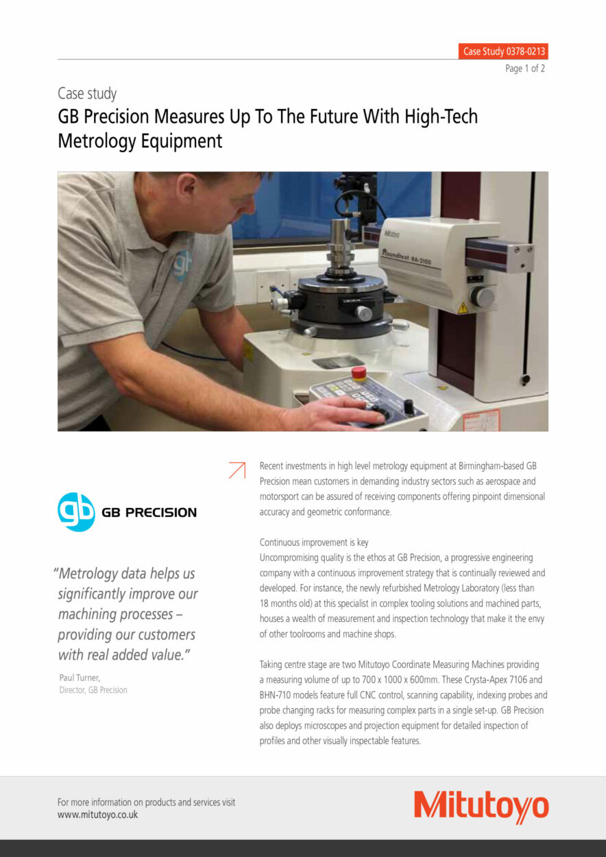 0378 Case study (GB Precision)-1 - Mitutoyo Mexico