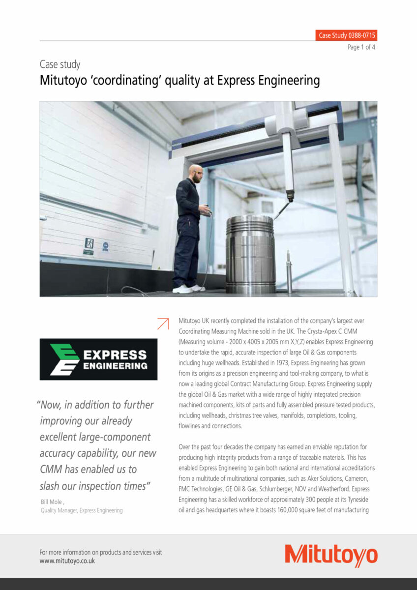 Case Study (Express Engineering)-1 - Mitutoyo Mexico